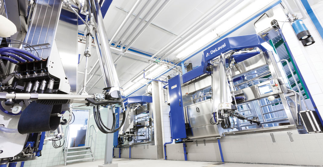 Transitioning from conventional to robotic milking is a critical ...
