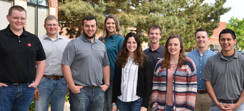 Nine students throughout the U.S. are completing summer internships ...