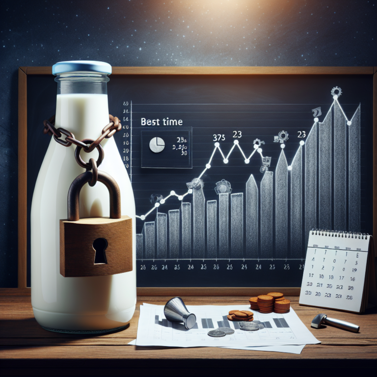 Is now the right time to lock in milk prices ? Learn essential ...