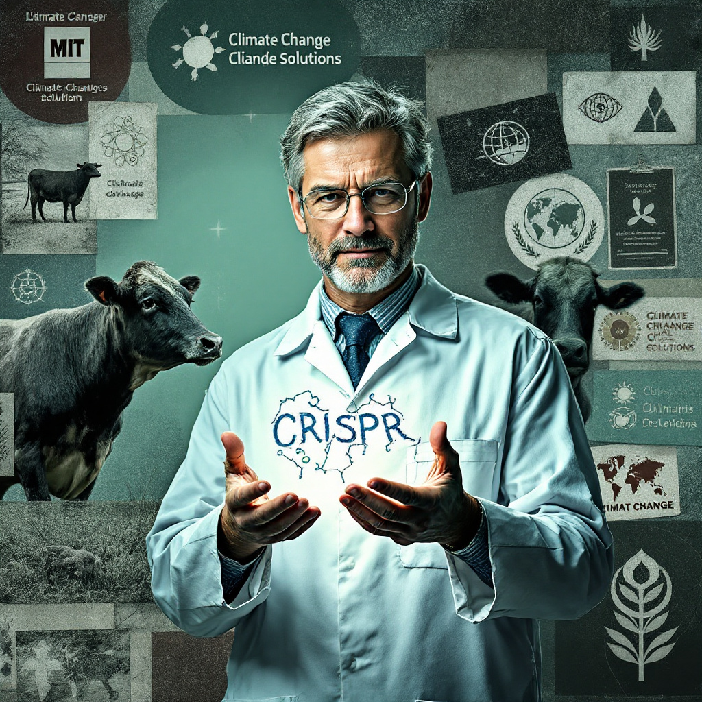 CRISPR technology, gene editing, cattle genetics, climate change ...
