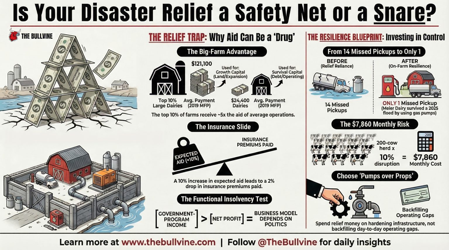 Bullvine Bottom Line: Every relief dollar you spend on resilience is ...